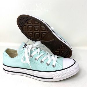 Converse | Shoes | Converse Ctas Canvas Low Top Teal Tint W Authentic ...